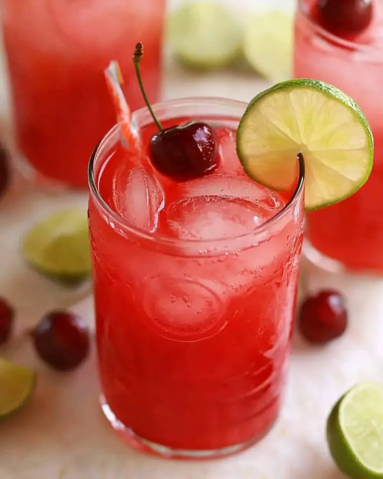 Fresh Cherry Limeade