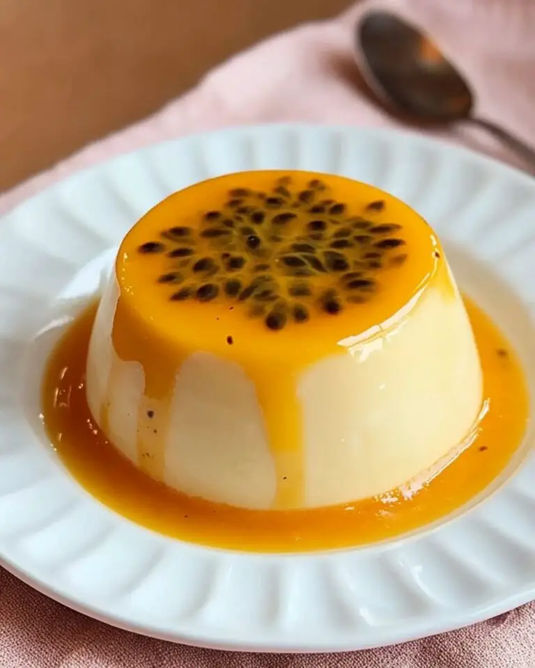 Passion Fruit Panna Cotta