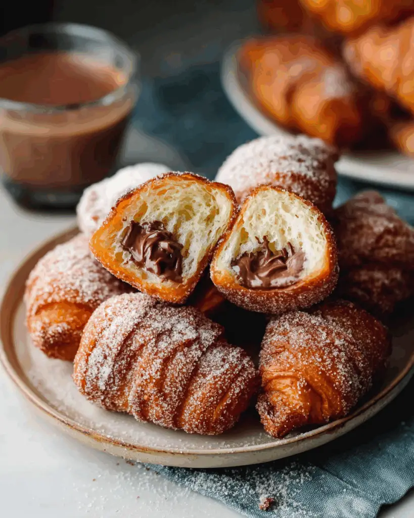 Fried Croissant Beignets