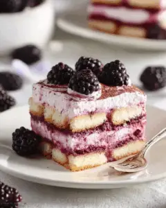 Blackberry Tiramisu
