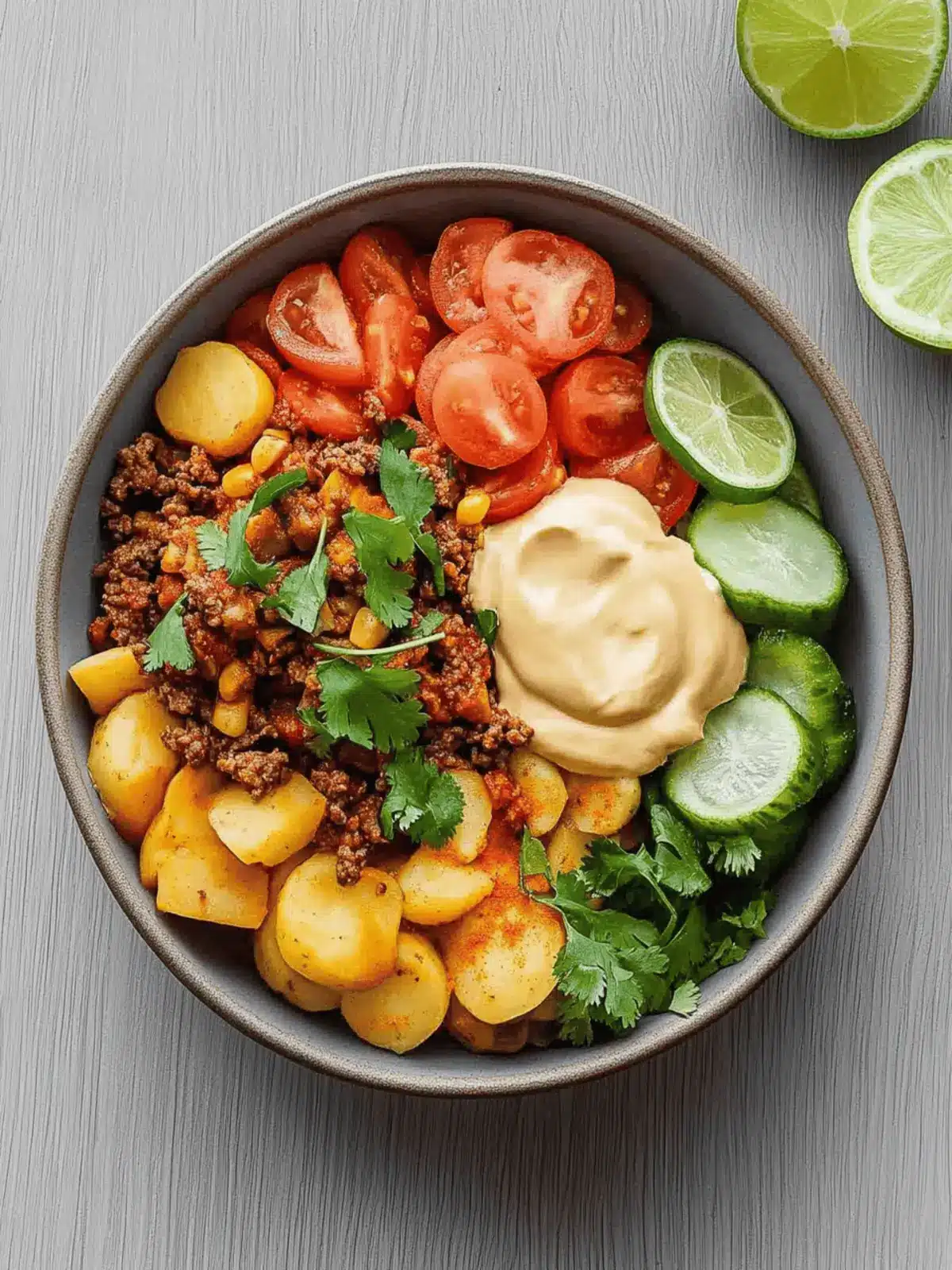 Ultimate Loaded Fiesta Potato Bowls: Delicious and Customizable