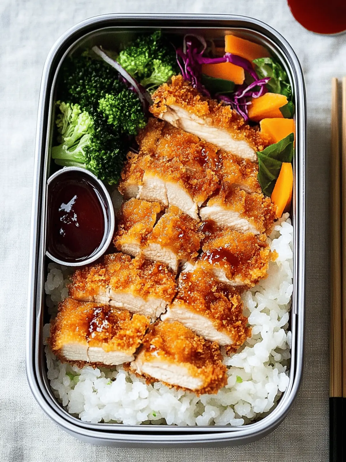 Ultimate Crispy Chicken Katsu Bento Box for Delicious Lunches