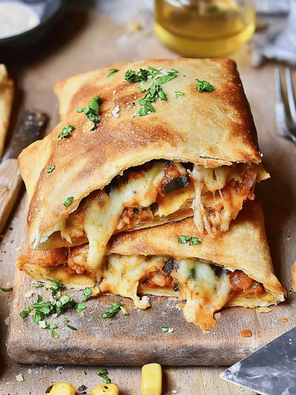 Irresistible Vegan Calzone Recipe: Gluten-Free Pizza Pockets