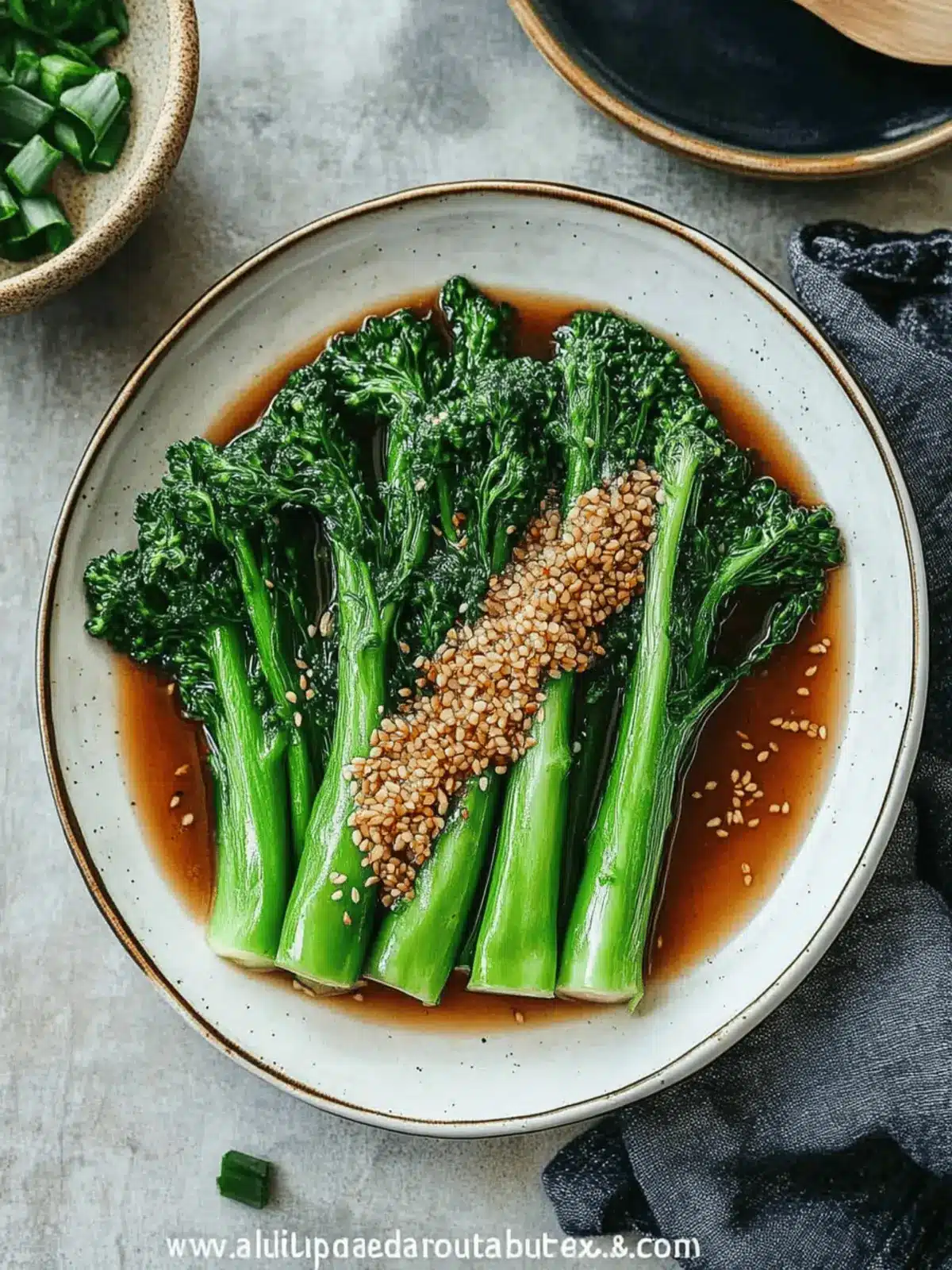 Easy Chinese Broccoli with Oyster Sauce - Deliciously Simple