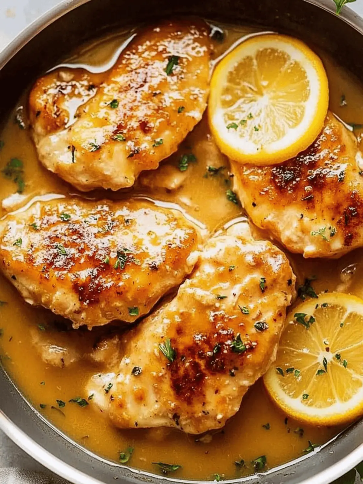 Delicious Chicken Francese in Creamy White Wine Sauce