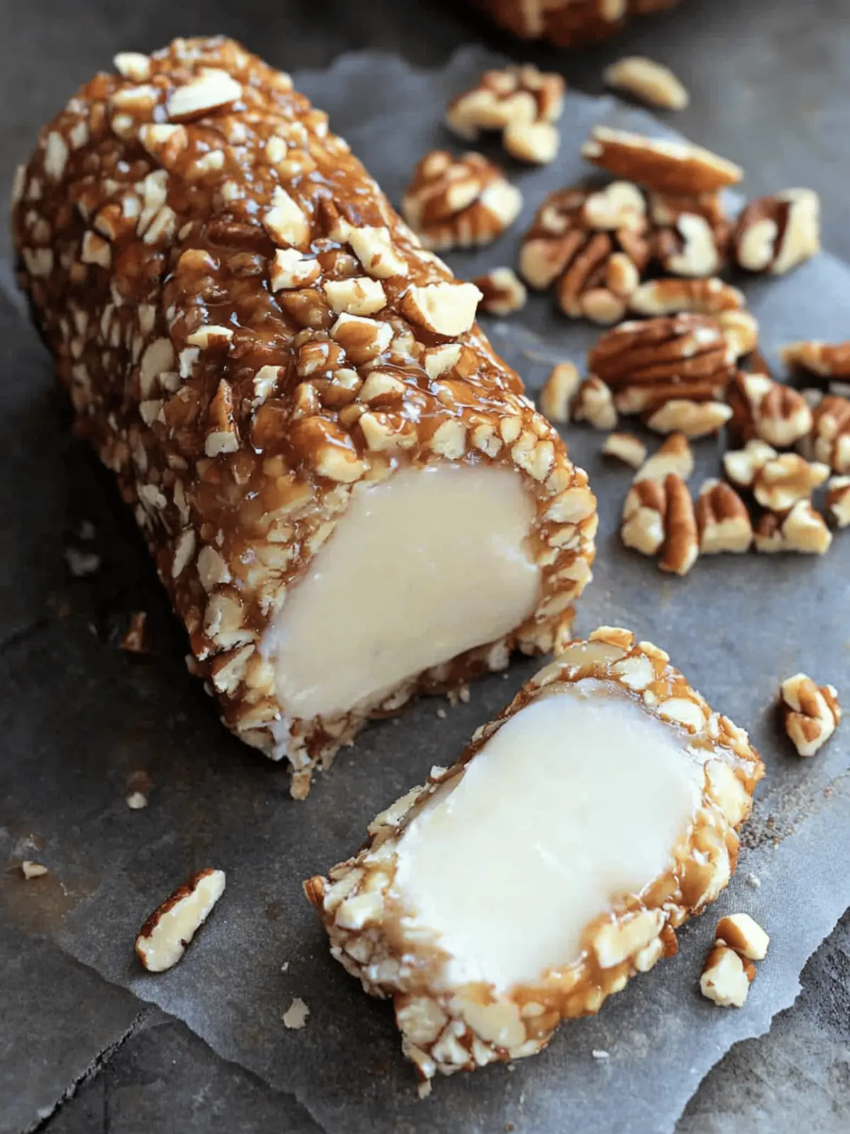 Irresistible Pecan Log Roll: A Delicious Homemade Candy