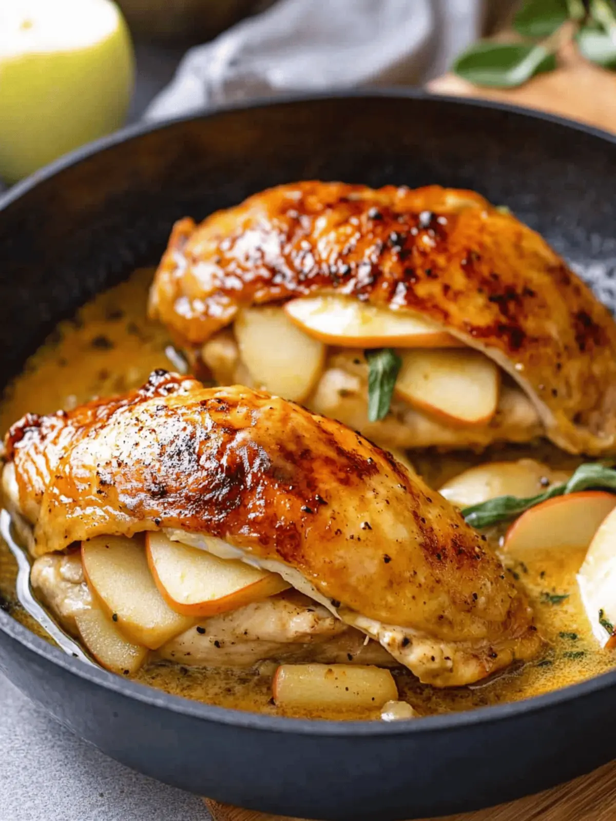 Irresistible Apple and Brie Stuffed Chicken for Cozy Nights