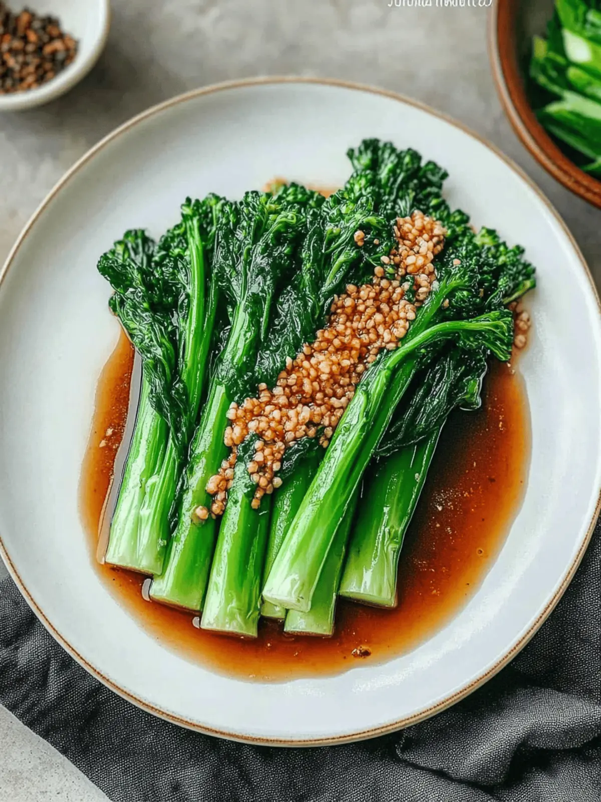 Easy Chinese Broccoli with Oyster Sauce - Deliciously Simple