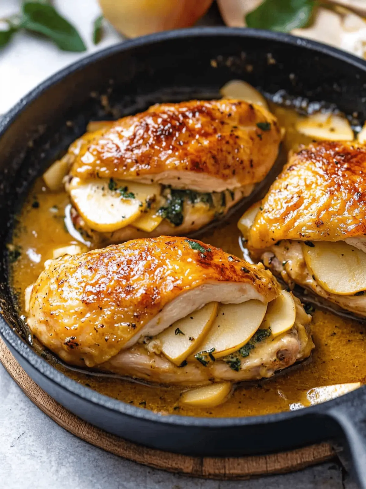 Irresistible Apple and Brie Stuffed Chicken for Cozy Nights